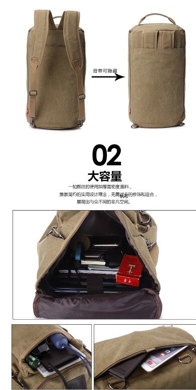 multipurpose backpack cosplay Army fans Field oper... – Vicedeal