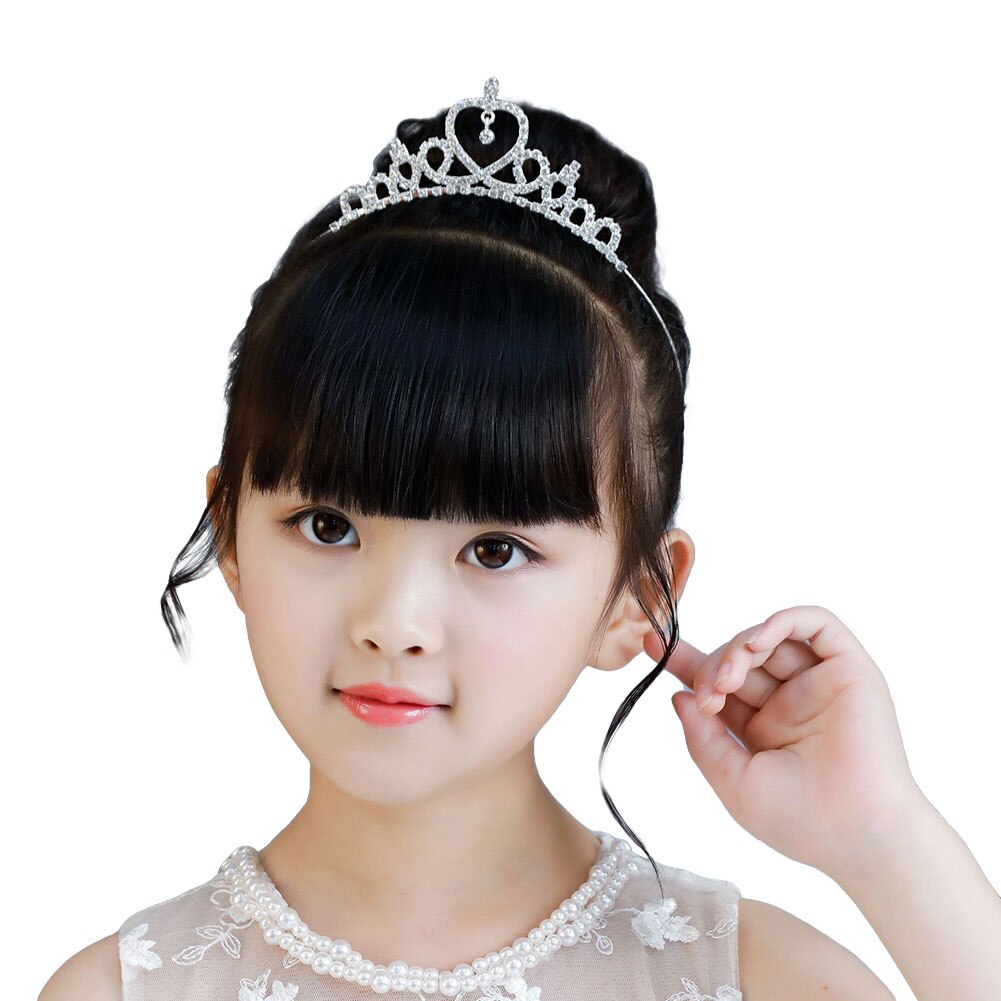 Child Rhinestones Princess Headband Kids Girls Pri... – Grandado