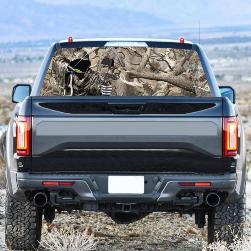 Grim Reaper for Truck Jeep Suv Pickup 3D Rear Wind... – Grandado