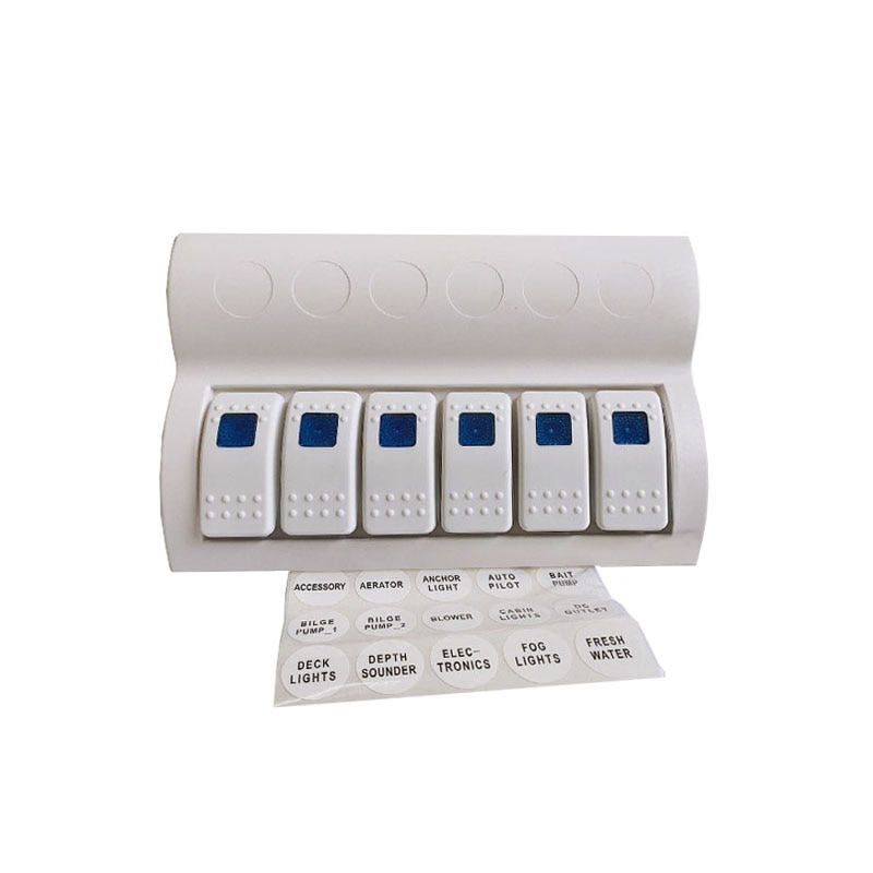 Boat Waterproof White Switch Panel Circuit Breaker... – Grandado