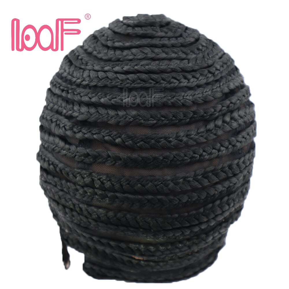 LOOF 1pc Glueless Hair Net Wig Black Cornrow Wig C... – Vicedeal