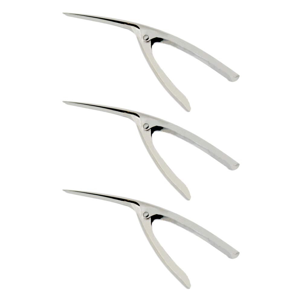 3 Pack-Professionele Roestvrijstalen Garnalen/Mant... – Vicedeal