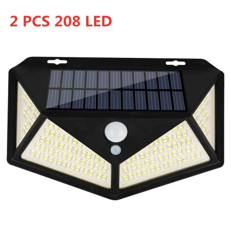 208 LED Four-sided Illumination Waterproof Solar W... – Grandado