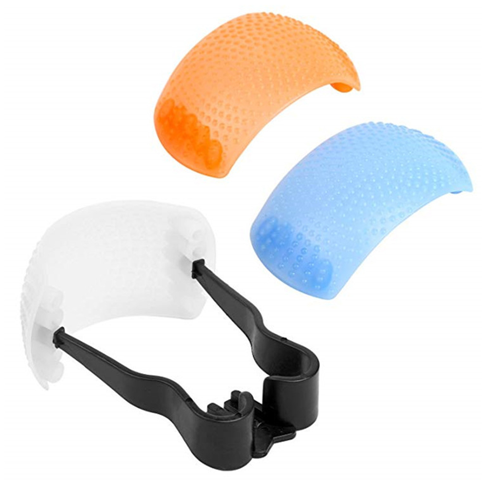 3 Kleuren Professionele Flash Diffuser Compact Ing... – Vicedeal