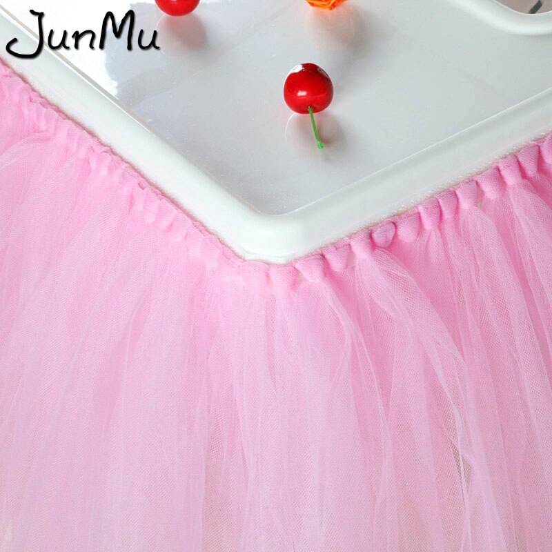 Baby Roze Tutu Rok Tulle Stoel Rokken Baby Shower ... – Vicedeal