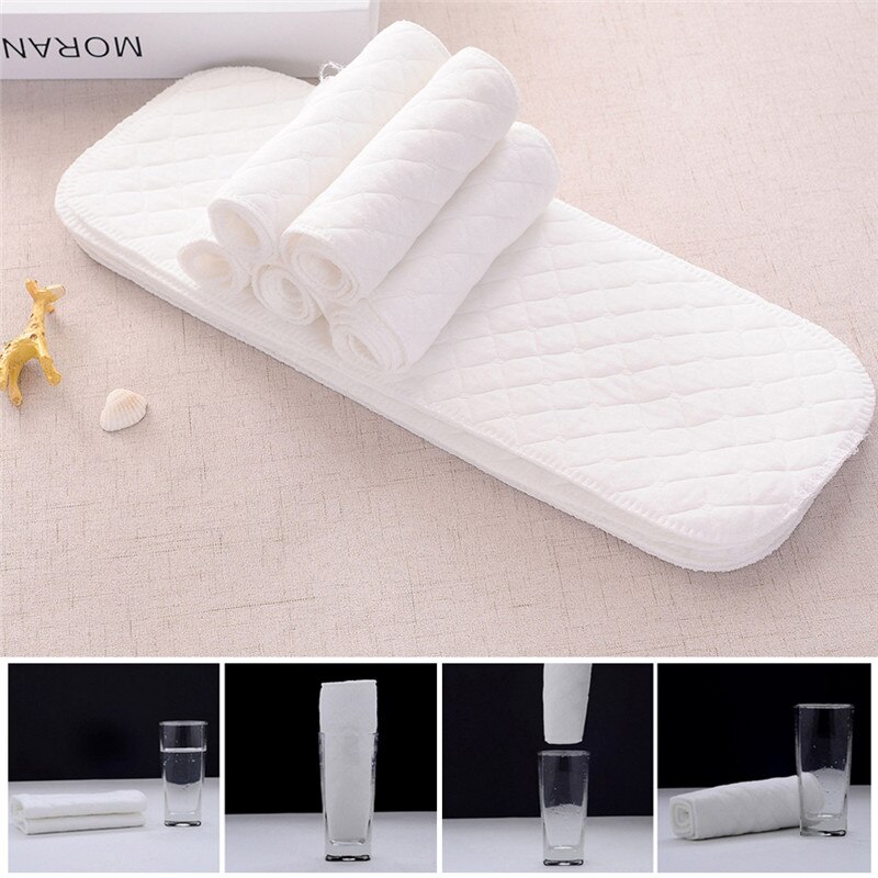 10 Stuks Herbruikbare Luiers Doek Luier Voegt 100%... – Vicedeal