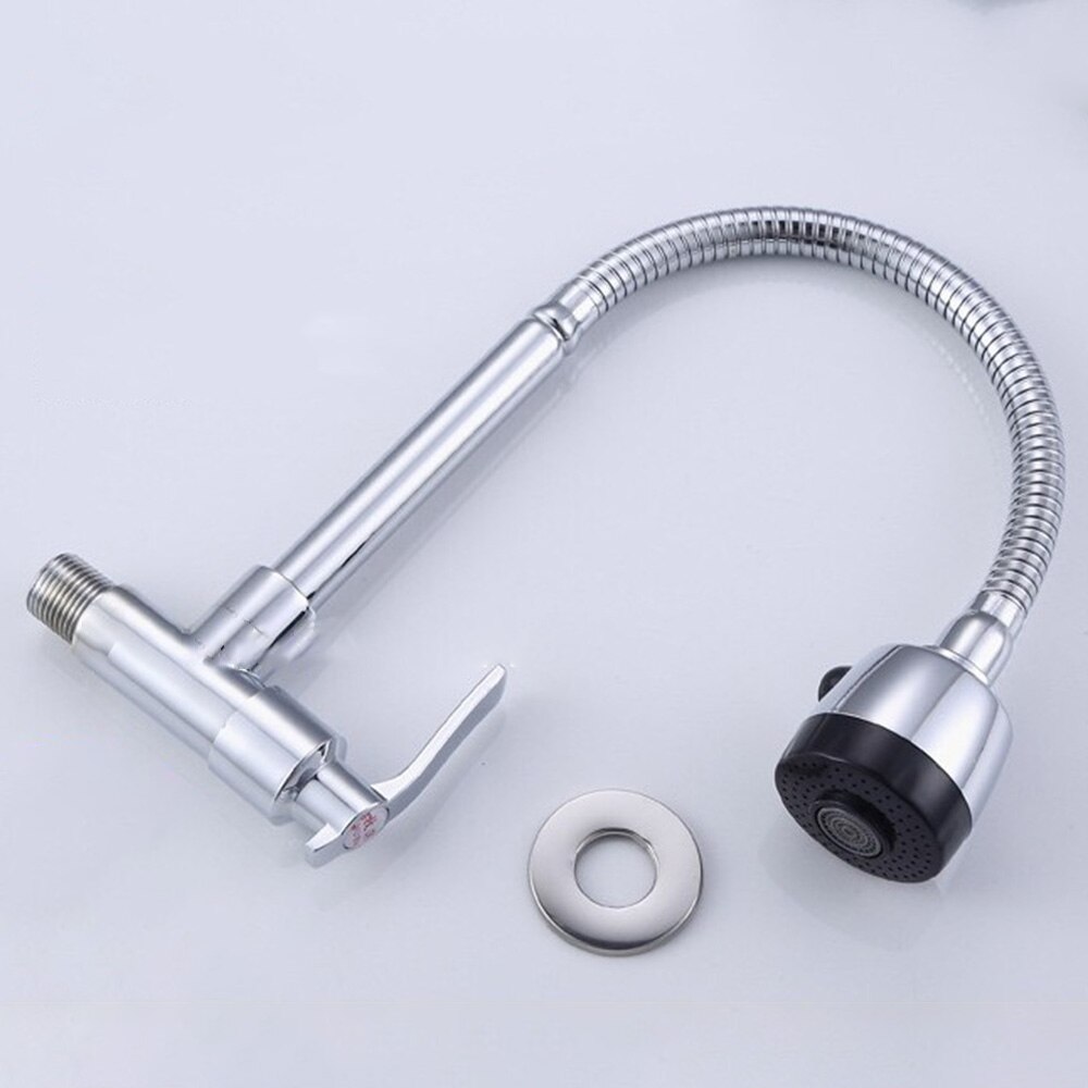 360 Rotate Faucet Kitchen Faucet Flexible Wall Sin... – Grandado