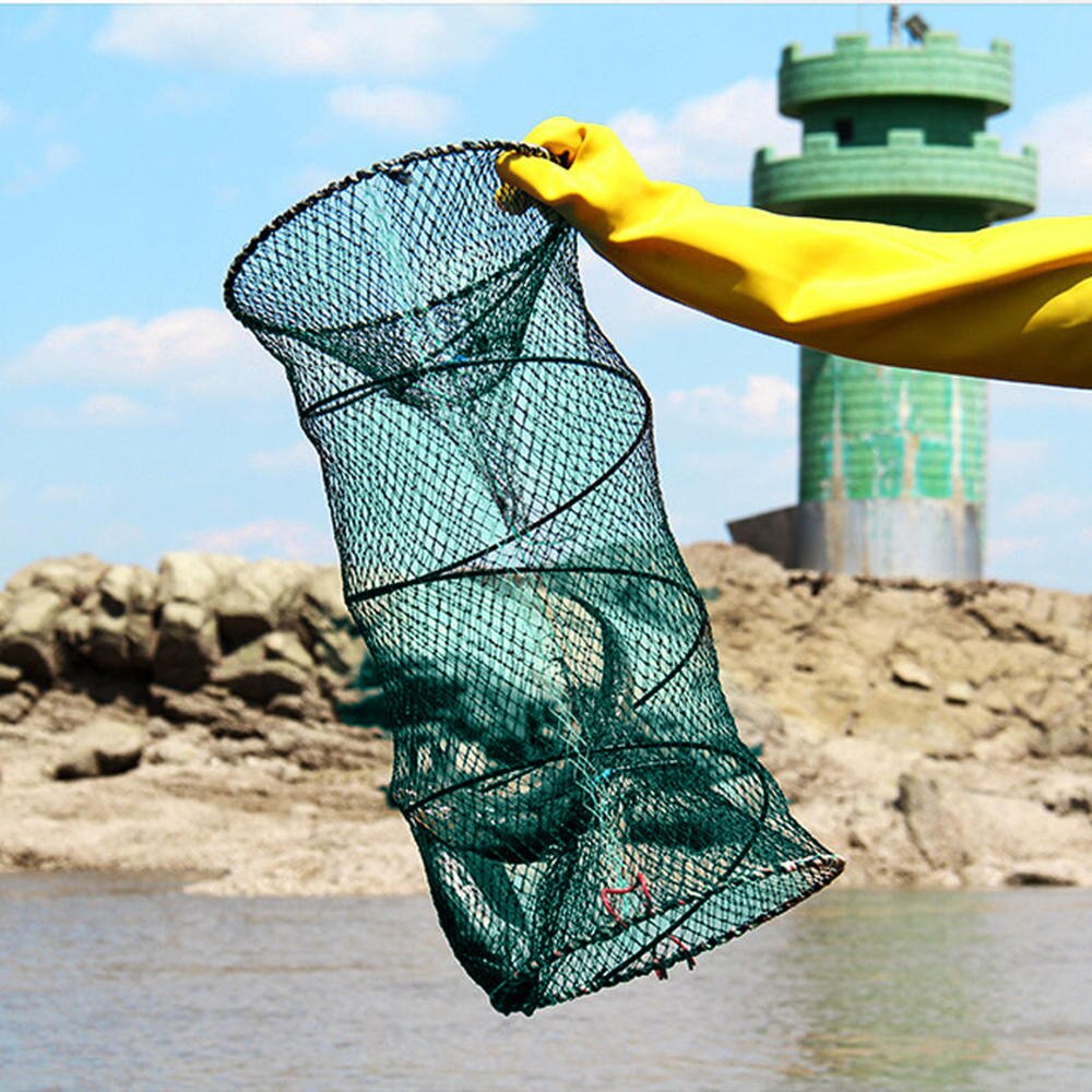 Outdoor Automatic Folding Fish Trap Fishing Net Co... – Grandado