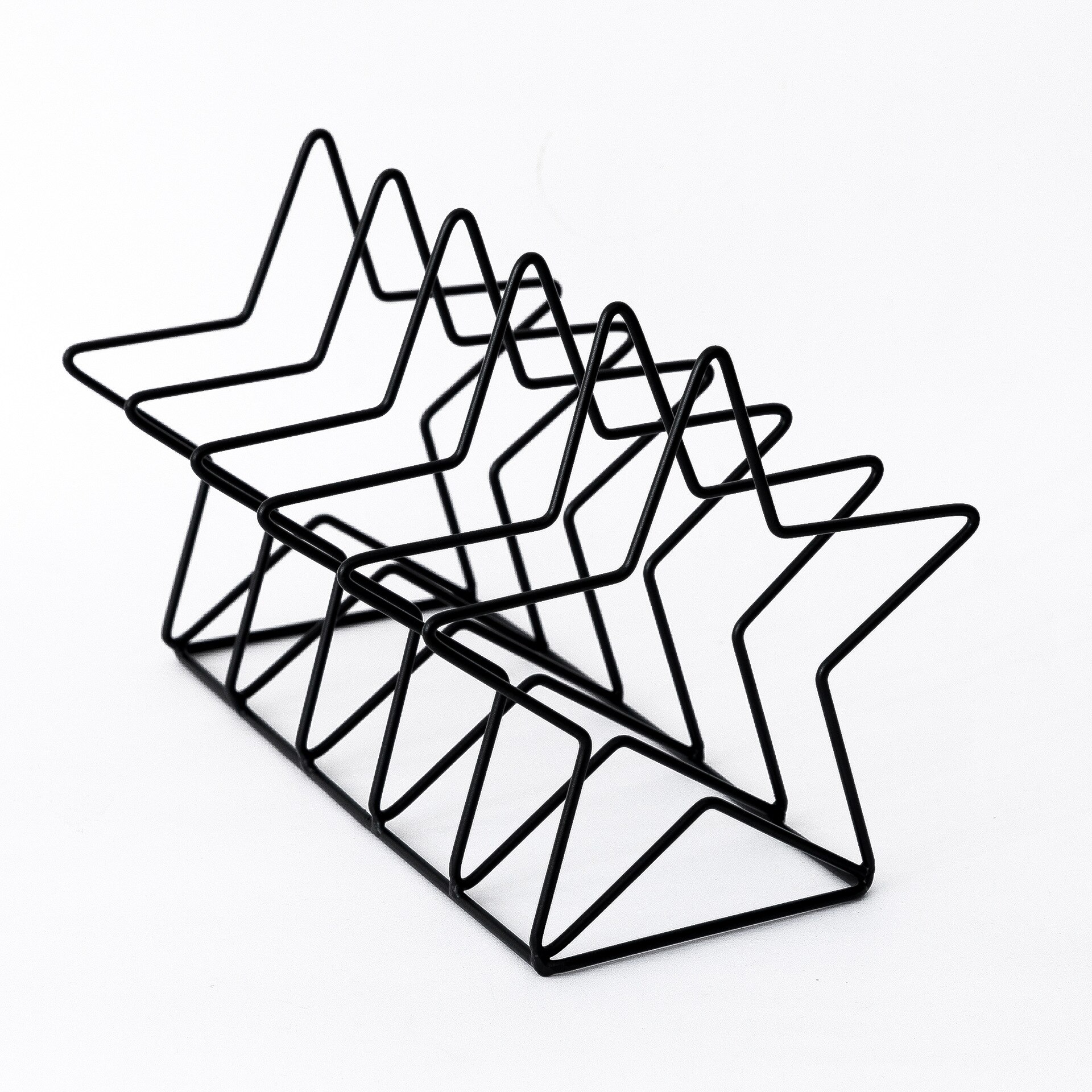 Pentastar Shape Magazine Holder File Sorter Metal ... – Vicedeal