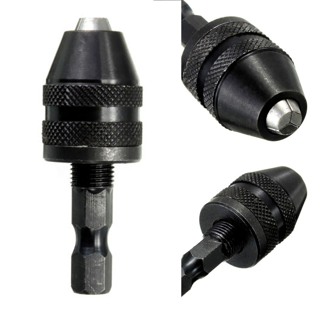 Alloy 0.3-3.6mm Clamping Range Keyless Drill Chuck... – Grandado