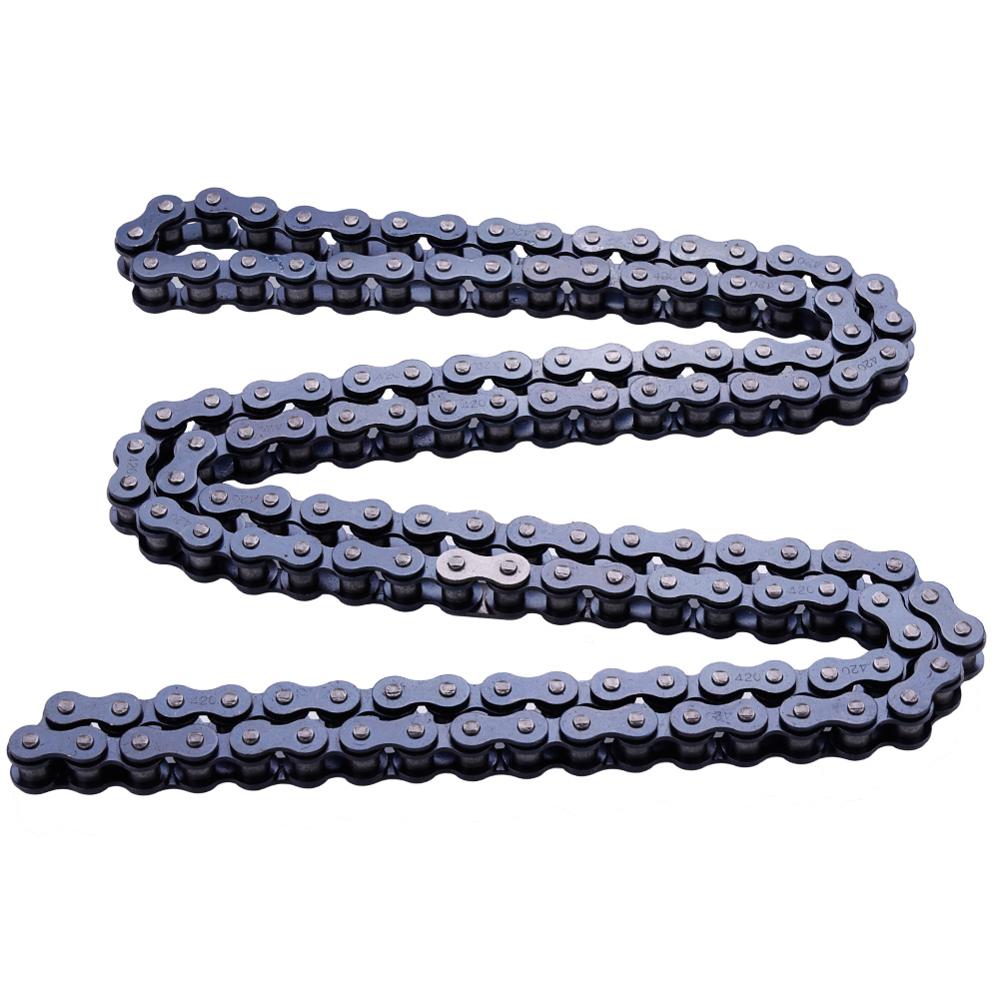 420 132 Link Chain for 110cc 125cc Dirt Pit Bike A... – Grandado
