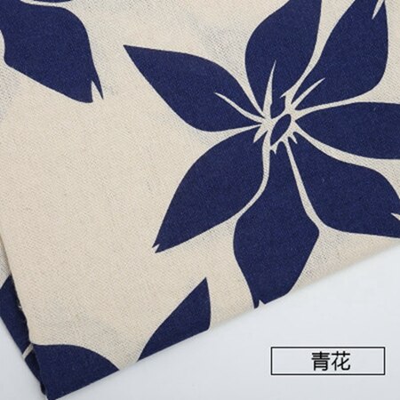 Printed Cotton Linen Fabric Rough For Sewing Sofa ... – Grandado