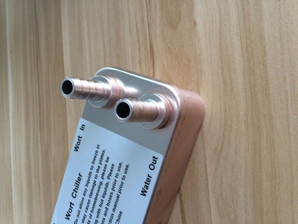 Homebrew 20 Plates Wort Chiller Stainless Steel 30... – Grandado