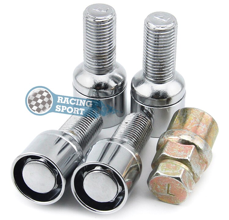 Car Anti-theft Lug Bolts M12x1.5 Wheel Lock Bolts ... – Grandado