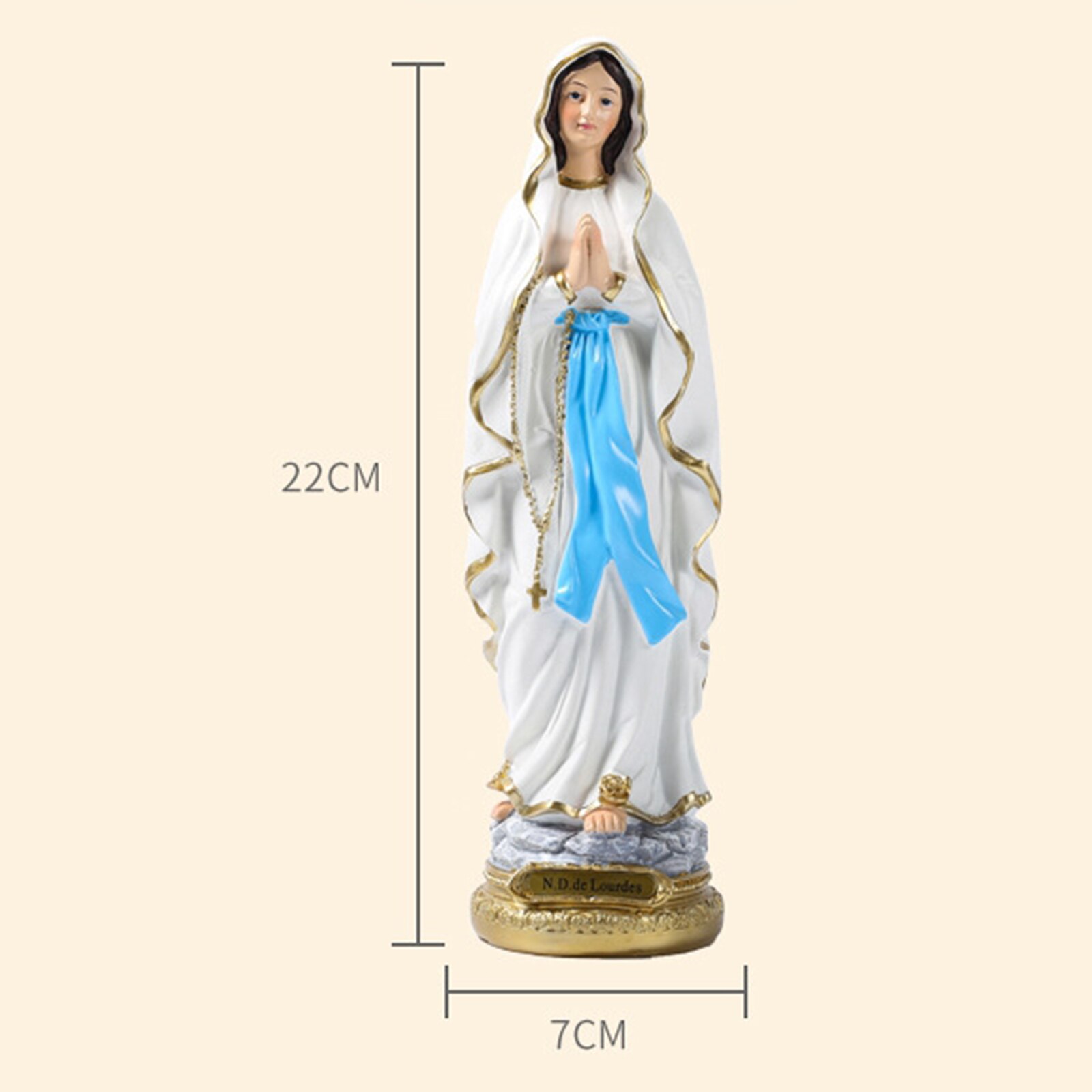Blessed Saint Madonna Virgin Mary Statue Wedding C... – Vicedeal