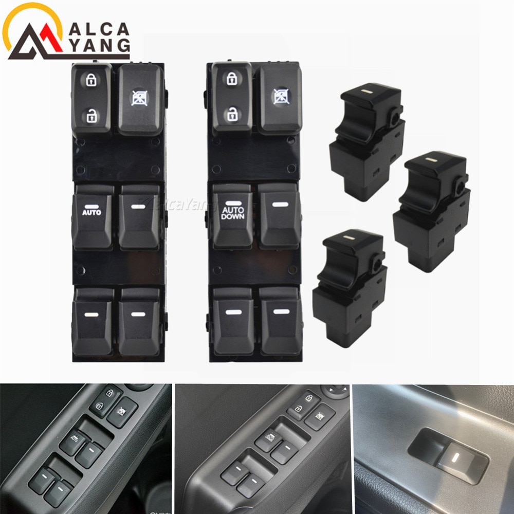 Electric Power Window Switch Button For Kia Sporta... – Grandado