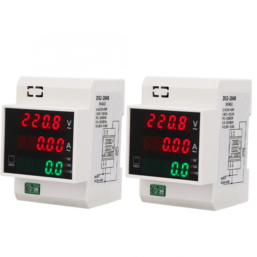 Power Meter Energy Meter Digital Energy Meter Din ... – Grandado