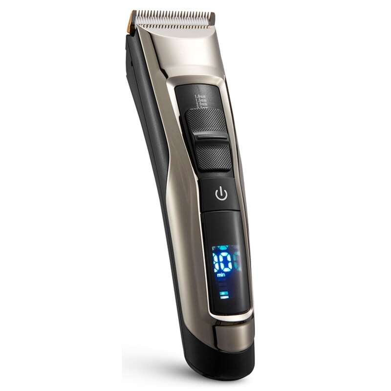 Pro Li hair clipper LCD men cord cordless recharge... – Grandado