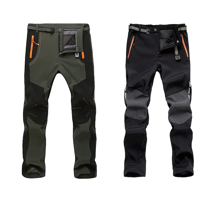 2 Pcs Men's Herfst Verdikte Warm Soft Shell Broek ... – Grandado