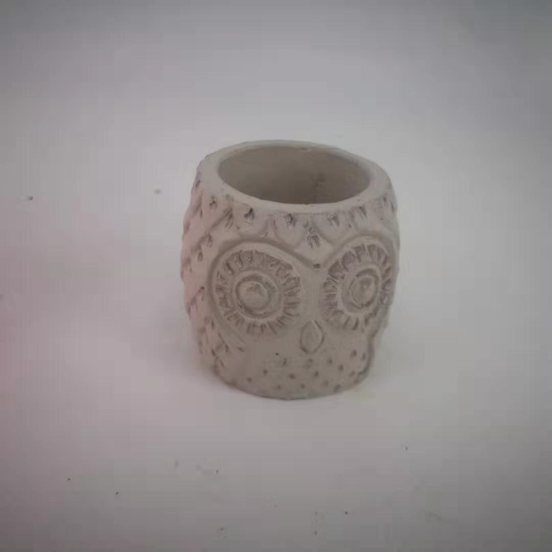 Ugle silikon mold gips stearinlys betong håndverk – Grandado