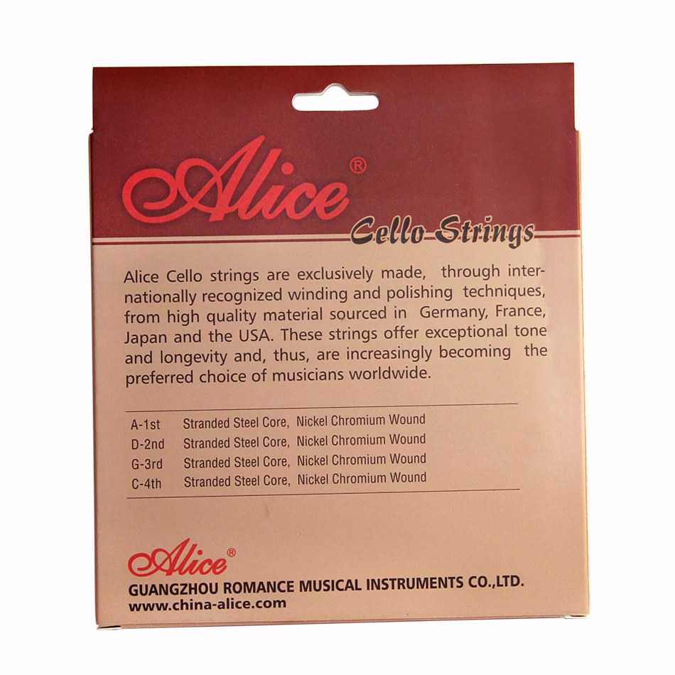 Alice A806 Nickel Chromium Wound Cello String Stra... – Vicedeal