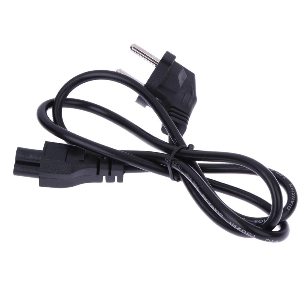 1M EU Stecker Universal- Laptop Energie Kabel 3 Zinke 2 Stift AC ...