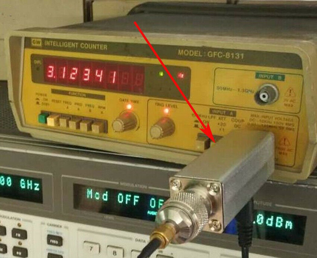 Frequency Counter Prescaler Meter 4.5G Microwave D... – Vicedeal