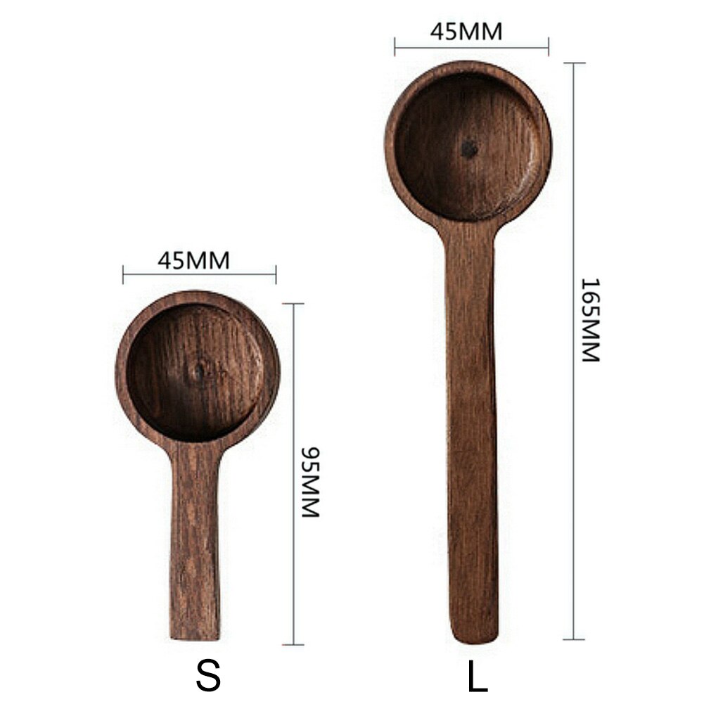 Cuchara medidora tipo pala de madera de nogal, gra... – Grandado