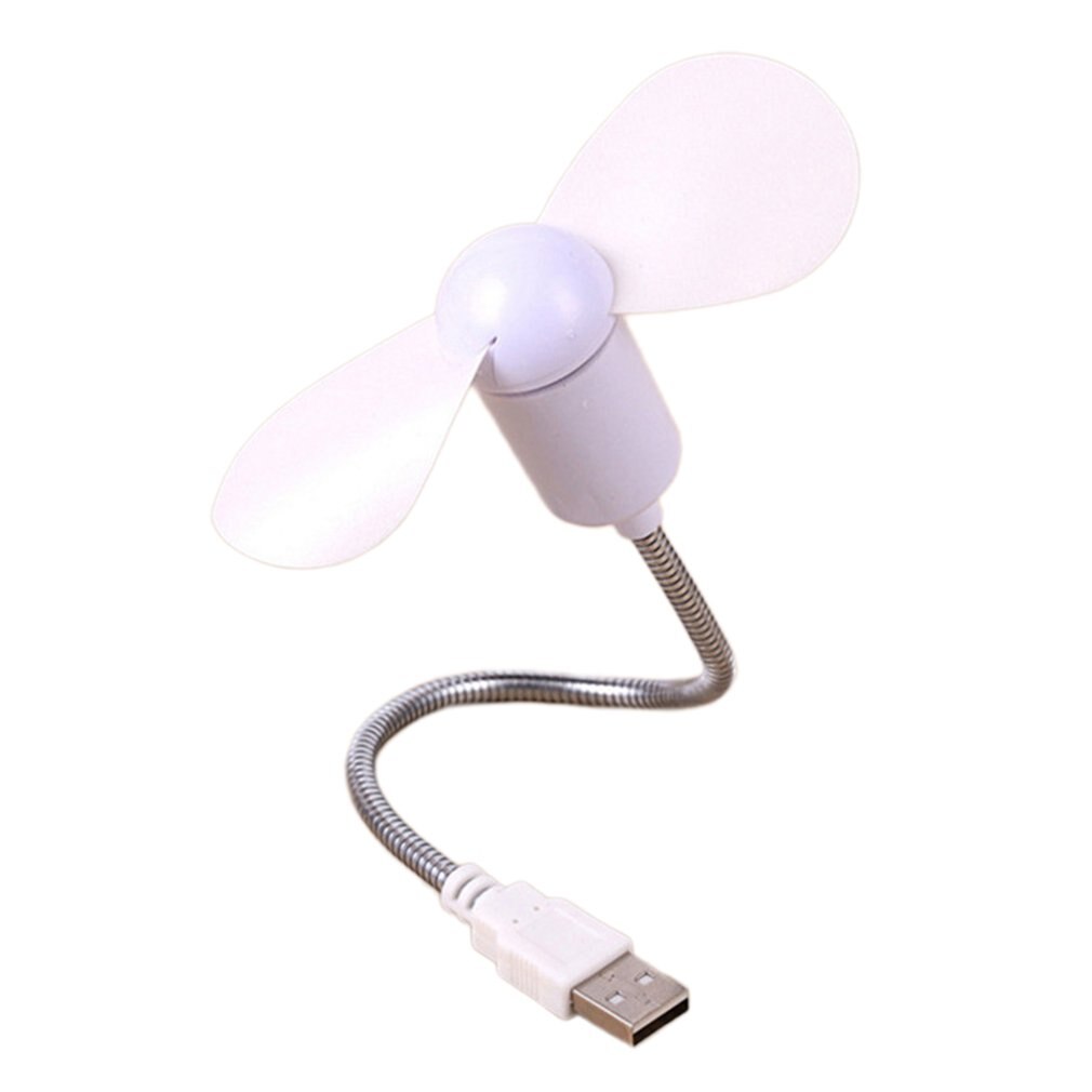 Mini Snake Fan Silent Soft Leaf Fan Computer Usb F... – Grandado