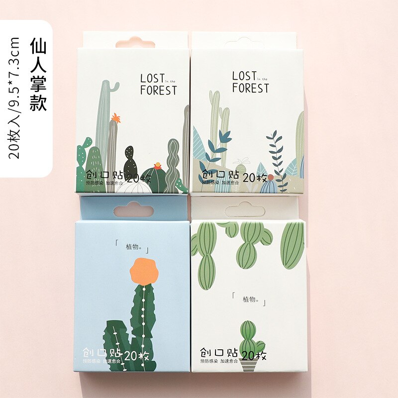 20Pcs/box Cute Cartoon Band Aid Adhesive Bandages ... – Grandado