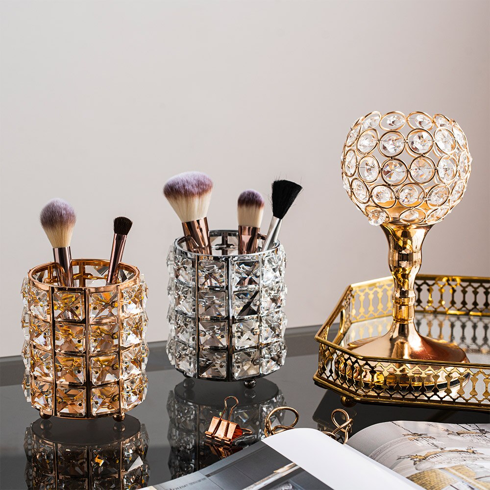 Luxury Crystal Glass Tissue Box Metal Decoration N... – Grandado