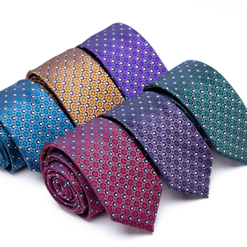 Men Tie Formal Business Jacquard Wedding Necktie C... – Vicedeal