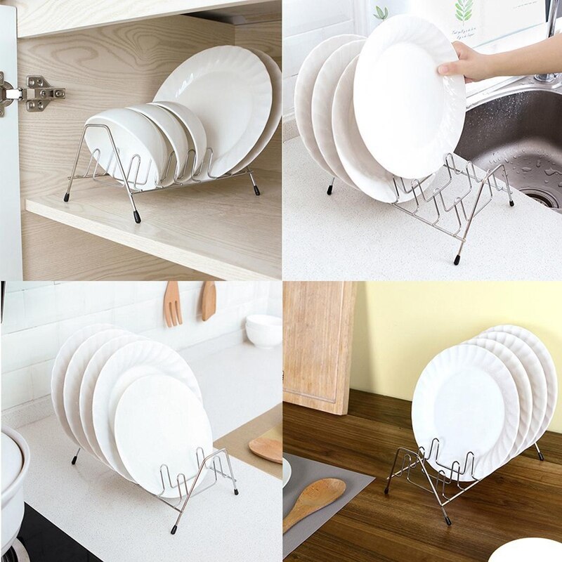 Dish Drying Rack Kitchen Dishes Rack & Plate Holde... – Grandado