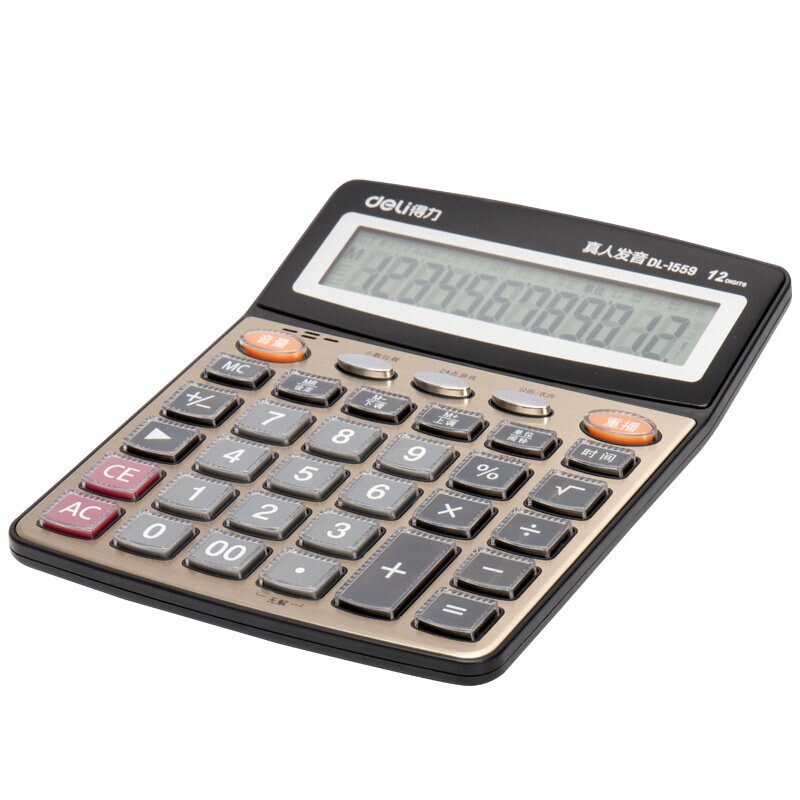 1559 rekenmachine 12 cijfers multifunctionele kant... – Vicedeal