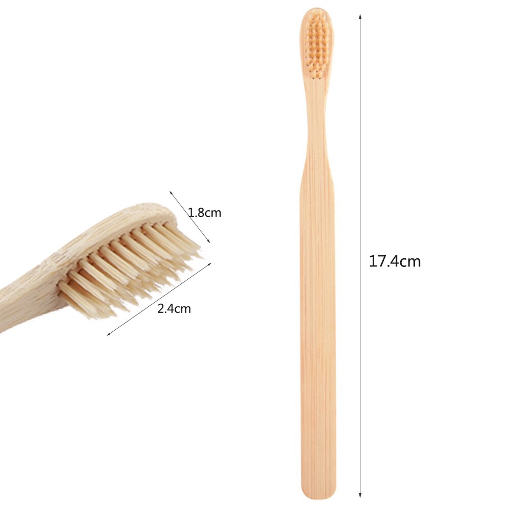 10pcs/lot Environmental Bamboo Toothbrush Soft Bri... – Grandado