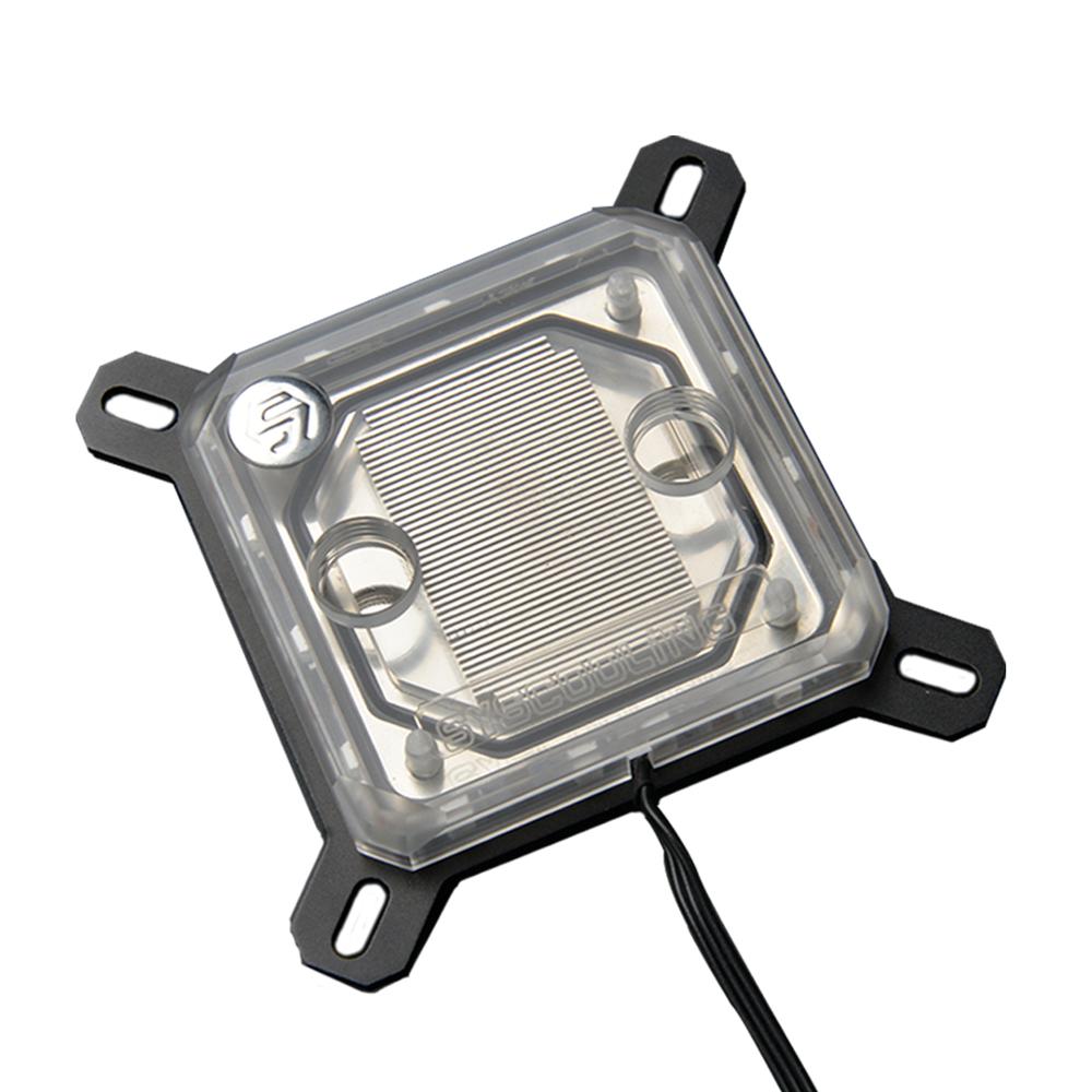 Syscooling CPU water block RGB Acrylic Water Cooli... – Grandado