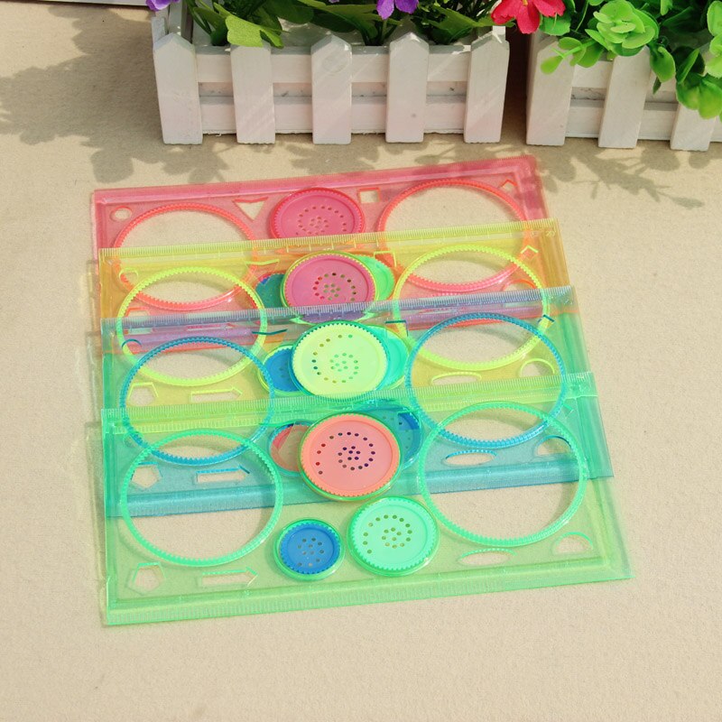 1 Pc Spirograph Geometric Ruler Drafting Tools Sta... – Grandado