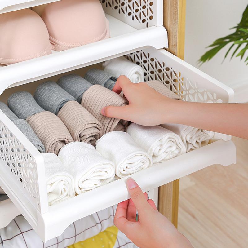 2022 Clothes Storage Rack Layered Stackable Storag... – Vicedeal