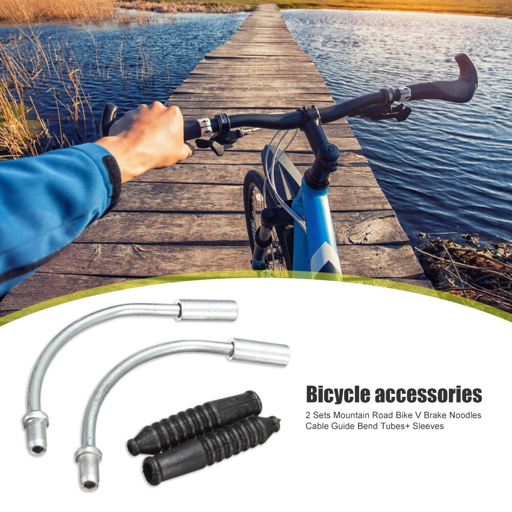2 Sets Classic Bicycle V Brake Noodles+ Boots Slee... – Grandado