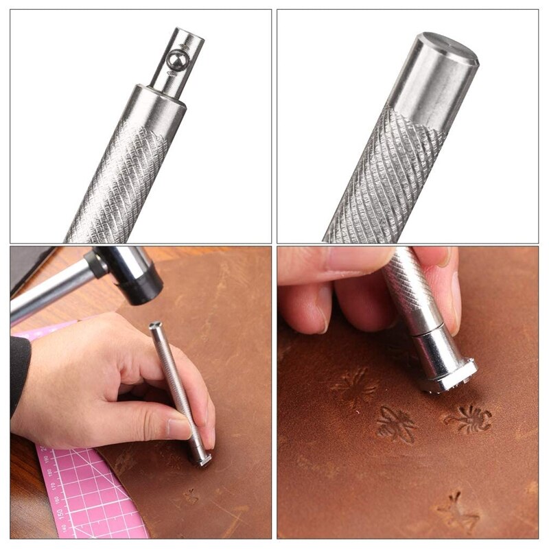 Indian Style Stainless Steel Punch Letters Stamp S... – Grandado