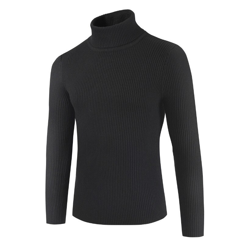 Stretch Mens Thermal Cotton Blend Turtle Neck Skiv... – Grandado