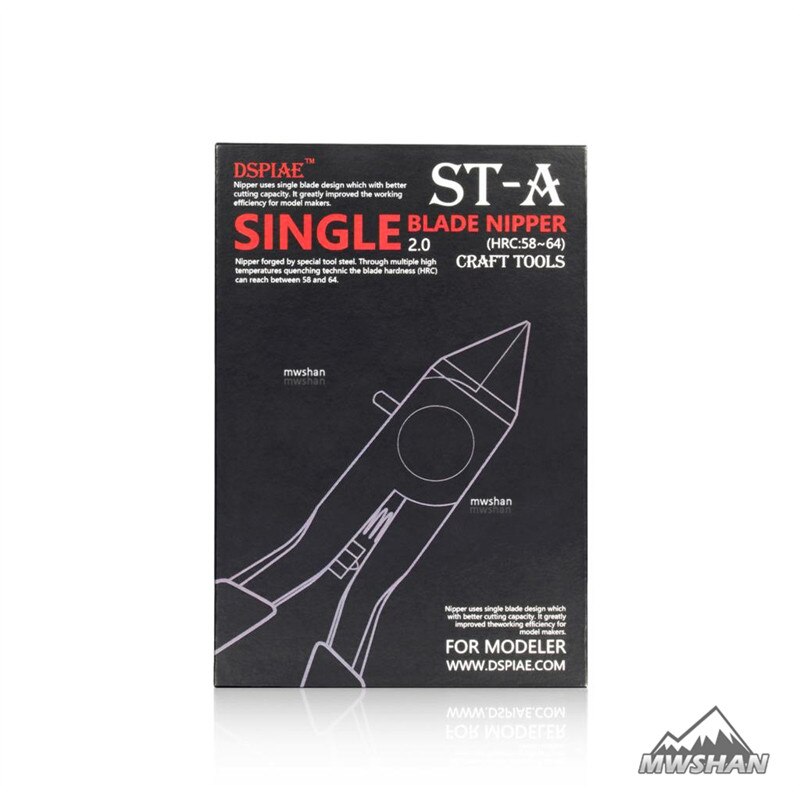 DSPIAE ST-A Model Single Blade Nipper AG2.0 Set Mo... – Grandado