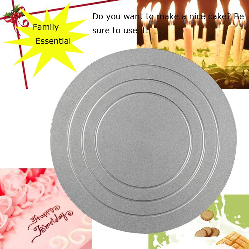 13" DIY Cake Turntable Baking steel Mold Cake... – Grandado