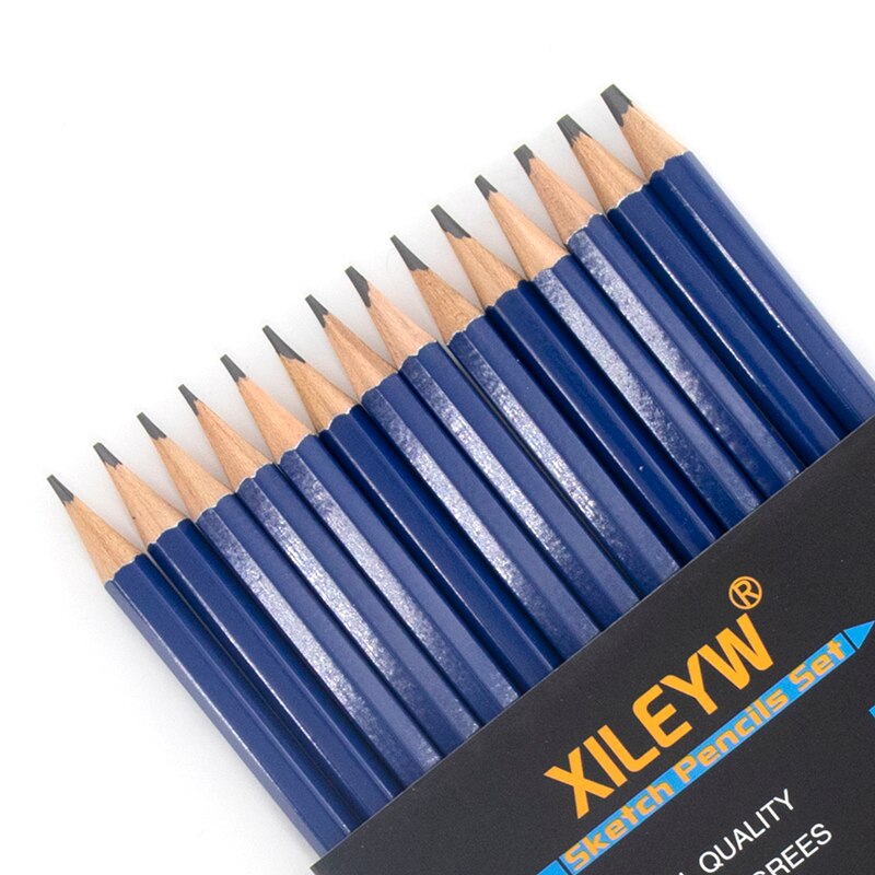 Premium 12/14/37pcs Graphite Drawing Pencils Sketc... – Vicedeal