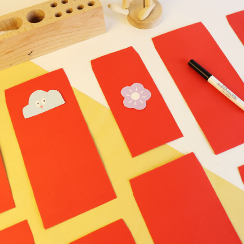 Chinese Red Retro Traditional Chinese Red Envelope... – Grandado