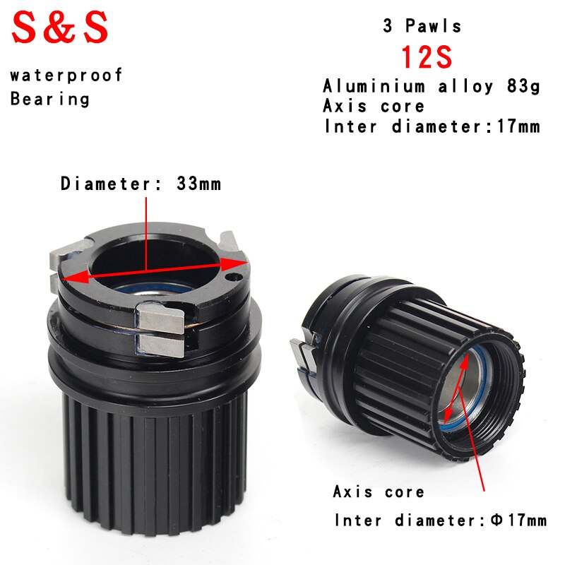 Cykelnav 3 paler freehub adapter xd xdr mountainbi... – Grandado