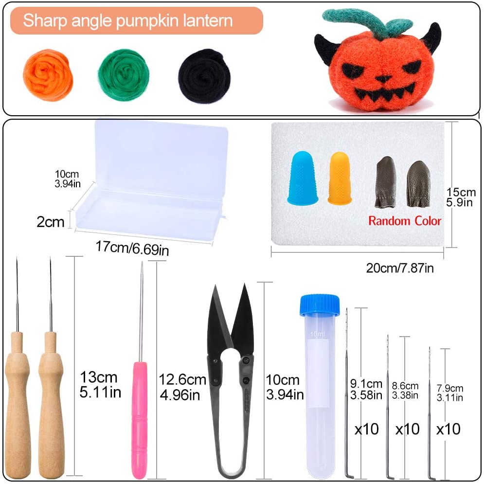 Kit de aguja para fieltro para principiantes LMDZ ... – Grandado