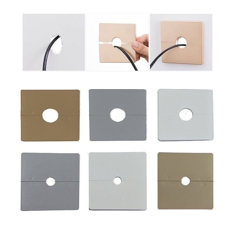 Plastic wall Wire hole cover 86 type Junction Box ... – Vicedeal