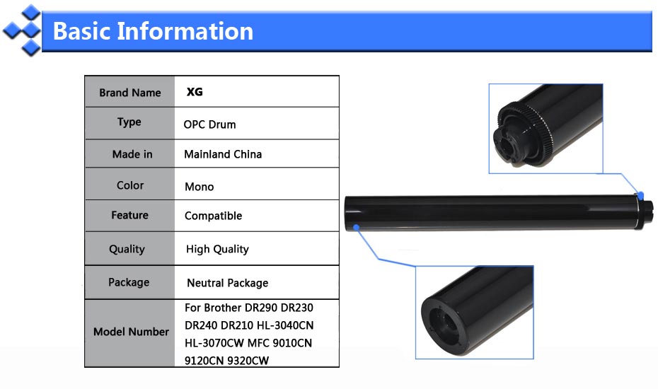 ! 4X Compatibel OPC Drum Vervanging voor Brother D... – Grandado