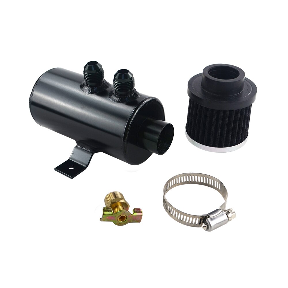 Universal 0.75L Brushed Baffled Oil Catch Tank Can... – Grandado